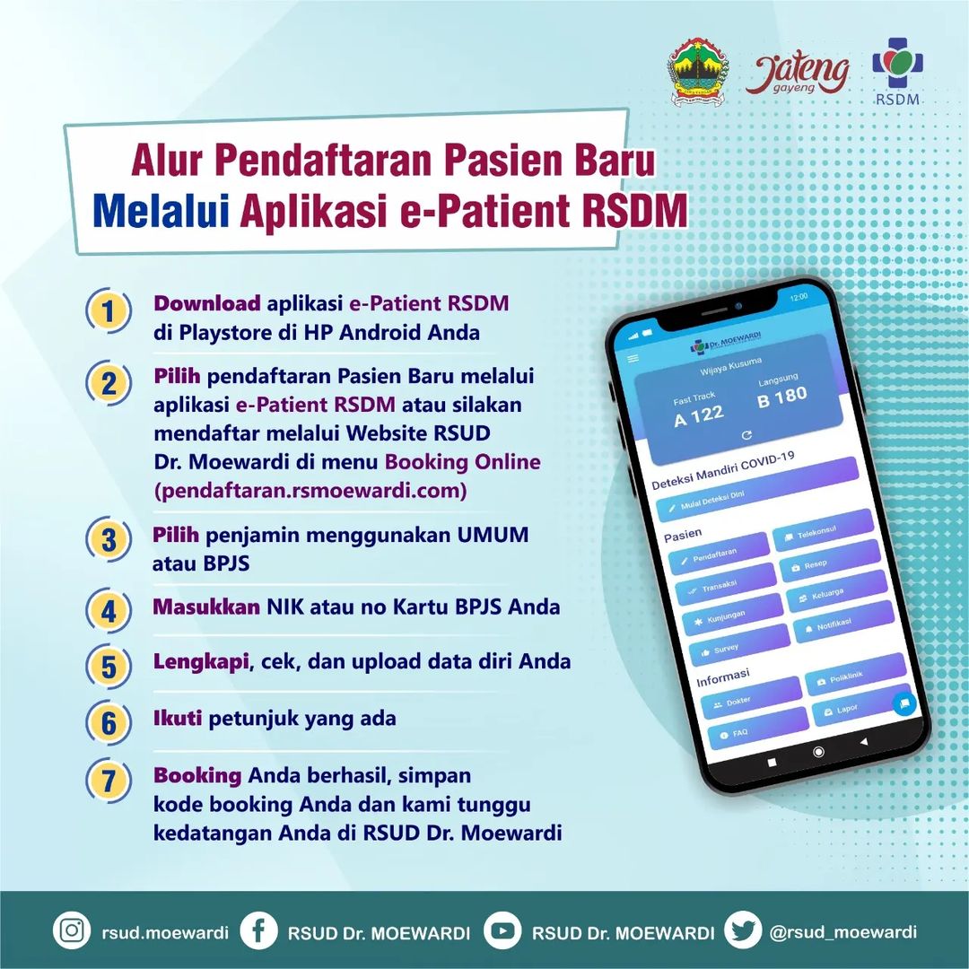Pelayan Raja (Pendaftaran Online Pelayanan Rawat Jalan) – Official Web RSUD Dr. Moewardi