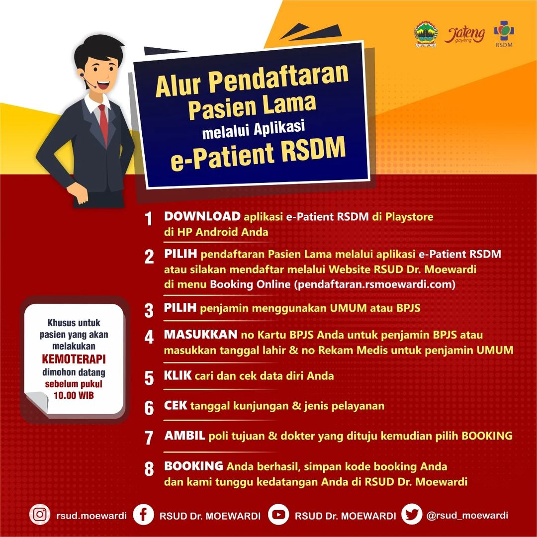 Pelayan Raja (Pendaftaran Online Pelayanan Rawat Jalan) – Official Web RSUD Dr. Moewardi