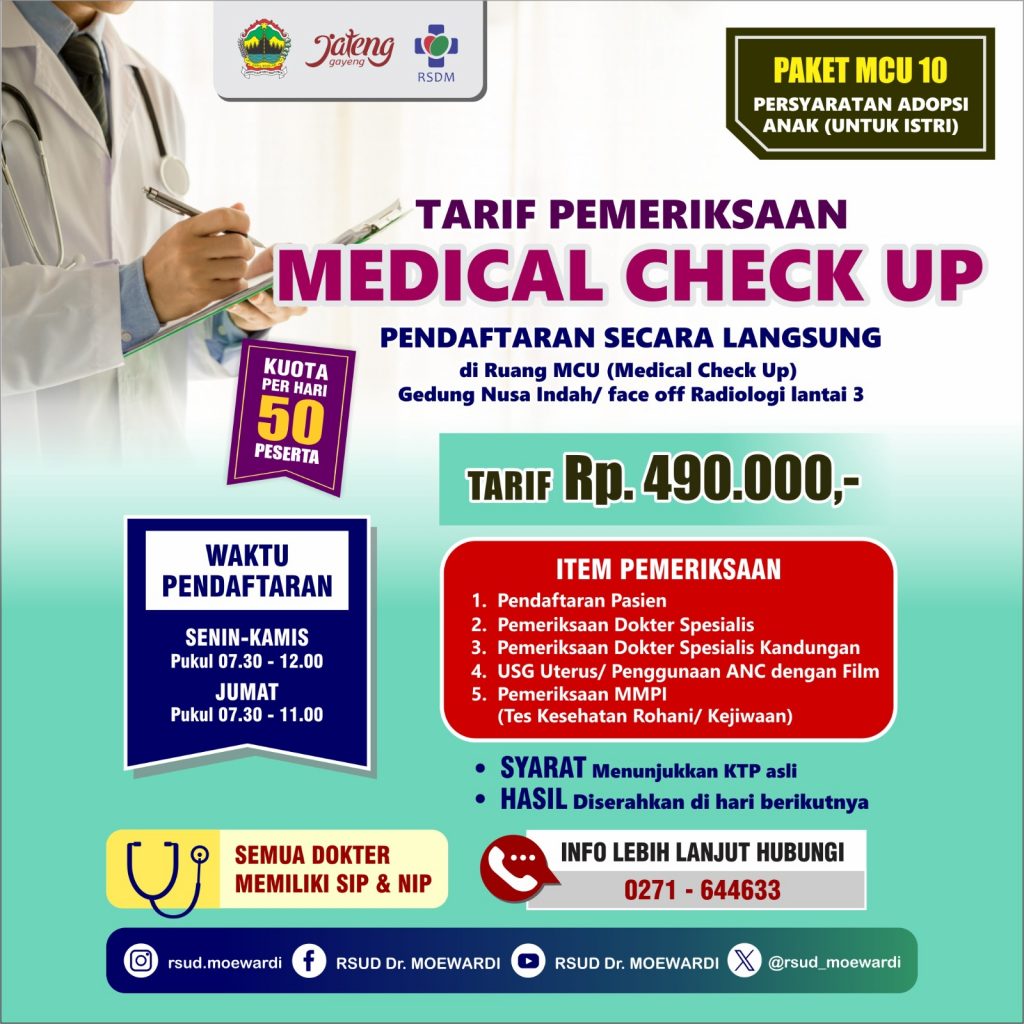 Tarif Pelayanan – Official Web RSUD Dr. Moewardi